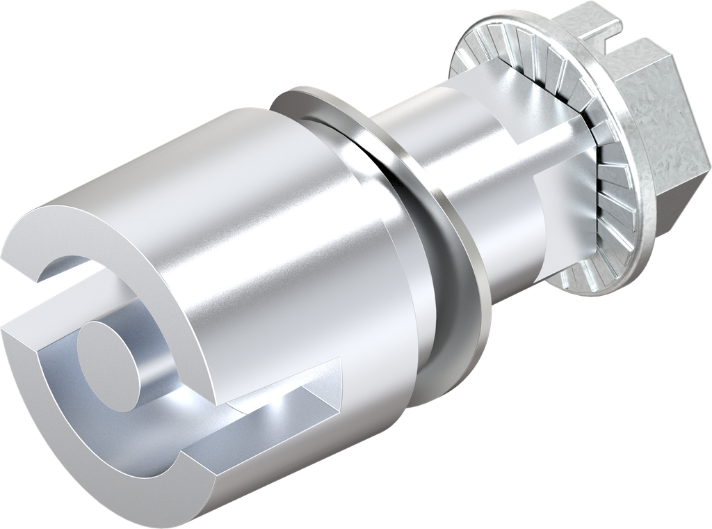 Insert double bit 5, Zinc die chrome-plated; 1000-U6